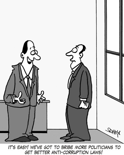 Corruption By Karsten | Politics Cartoon | TOONPOOL Corruption By Karsten | Politics Cartoon | TOONPOOL